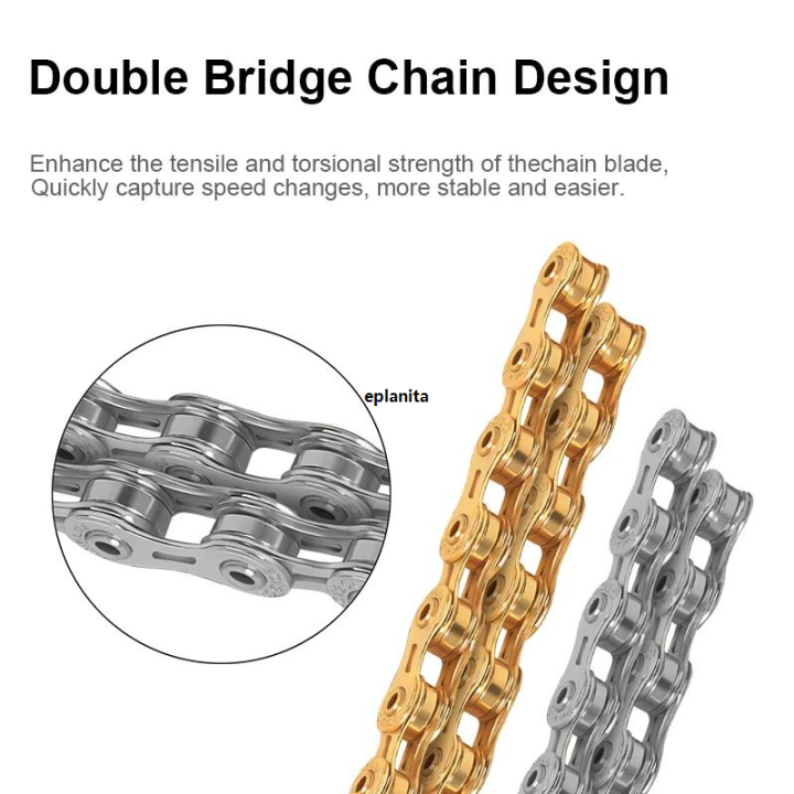 BUCKLOS Bike Chain MTB 12 Speed 11 Speed Bicycle Chain EL SL Mountain ...