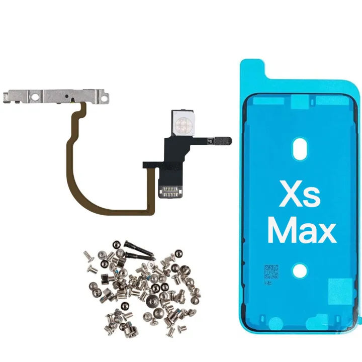 Linman Power ON OFF Button With Flash Flex Cable For iPhone X XR XS ...