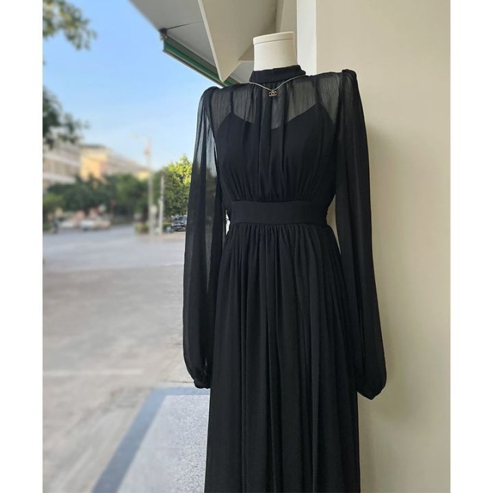 Spring Clothes for Women 2024 New Long Dress French Style High-Grade ...