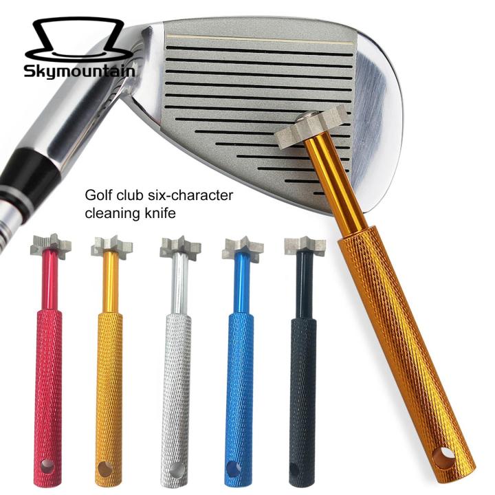 Golf Club Sharpener 1 Set Golf Club Sharpener with 6 Heads Compact Size ...