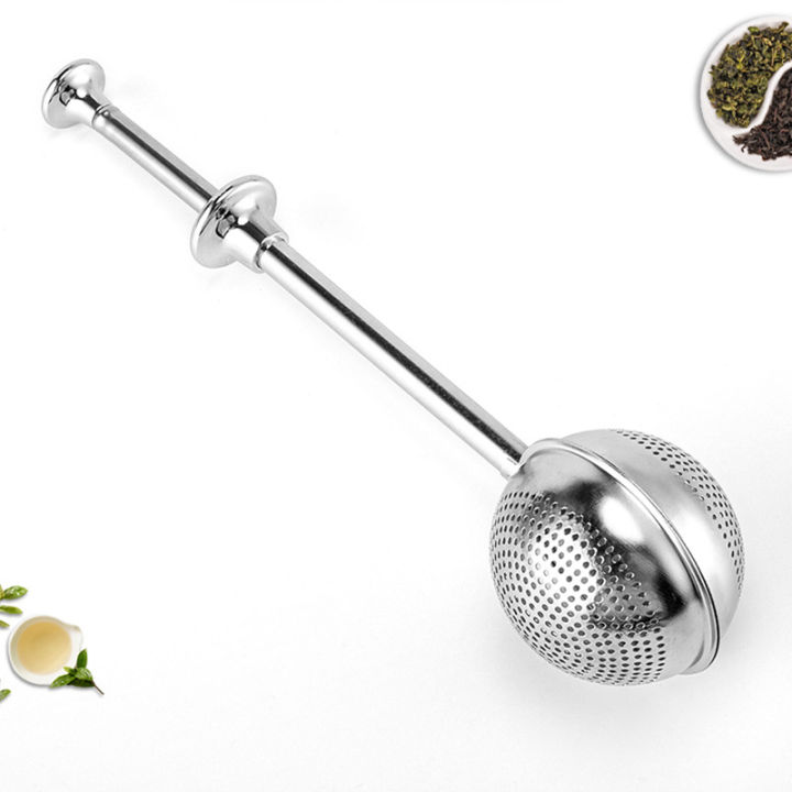 Telescopic Tea Strainer Steel Tea Strainer Full Leaking Tea Maker Tea ...
