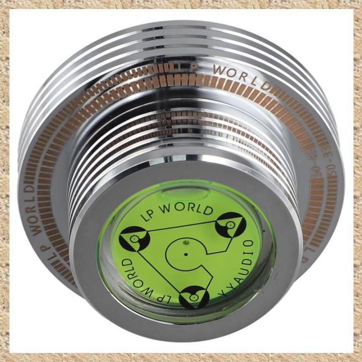 50Hz LP Vinyl Record Player Turntable Stabilizer Level Weight Clamp ...