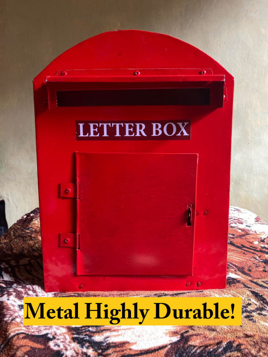 Metal letter box highly durable mail box | Daraz.lk