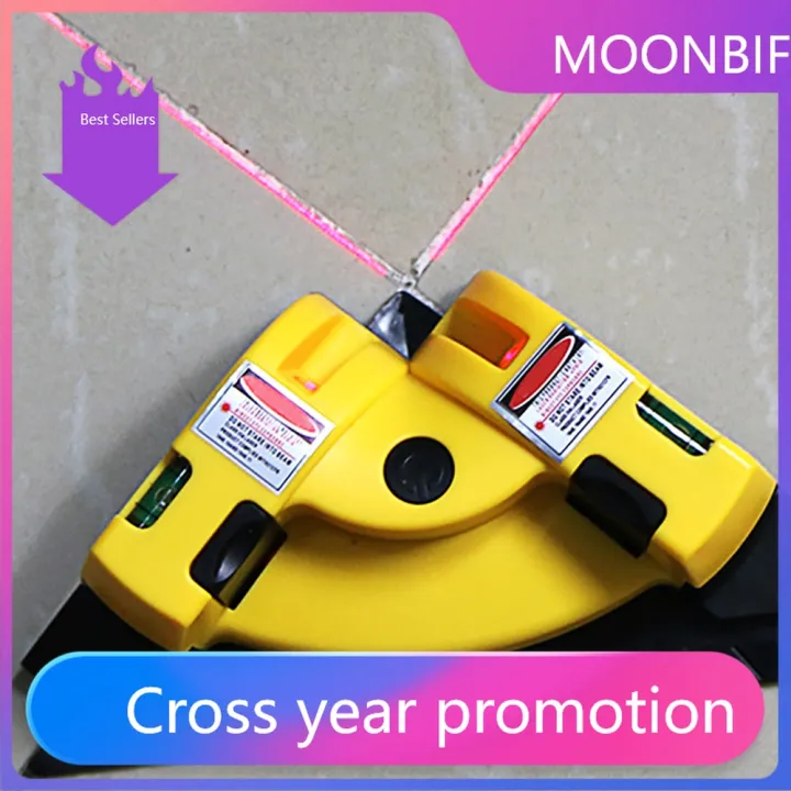 Laser level 90 degree vertical horizontal laser line projection level ...