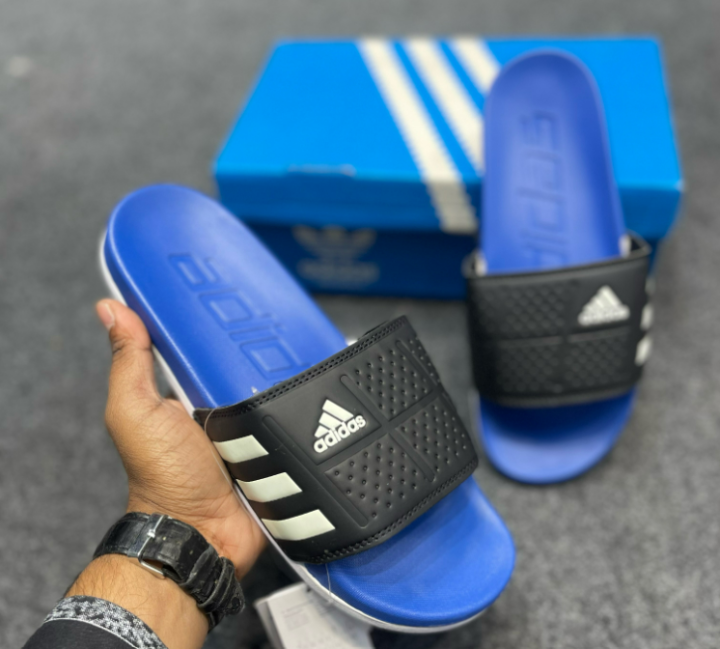 Addidas Blue Slide | Daraz.lk