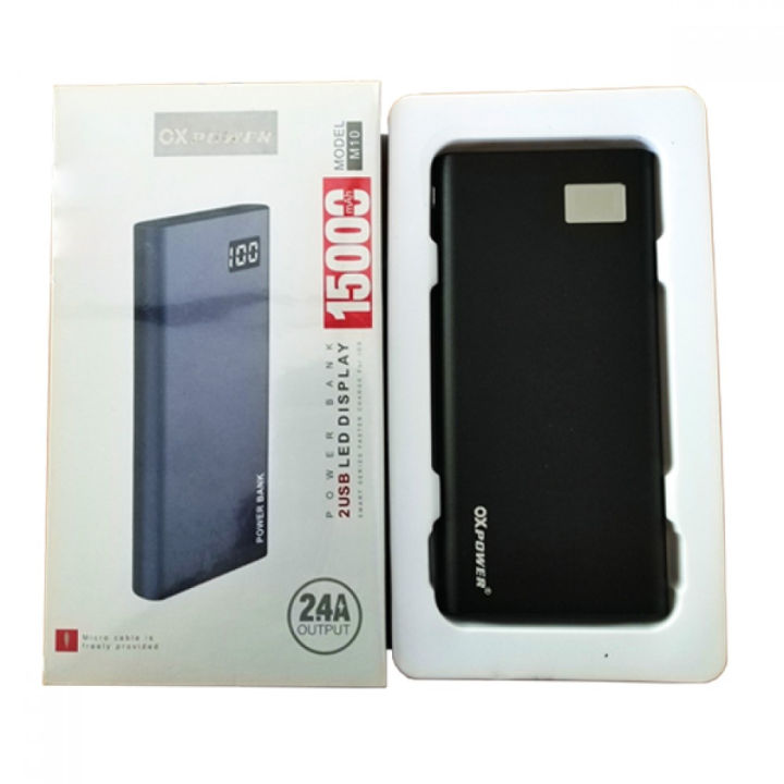 OX Power 15000mAh Power Bank | Daraz.lk