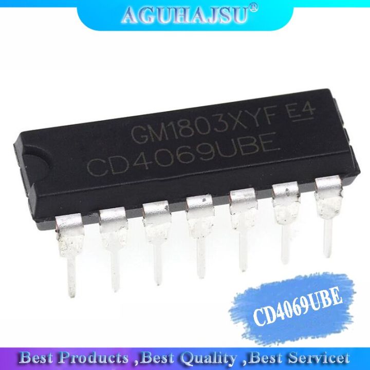 【Happy childhood memories】1PCS CD4069UBE DIP CD4069BE DIP14 4069 new ...