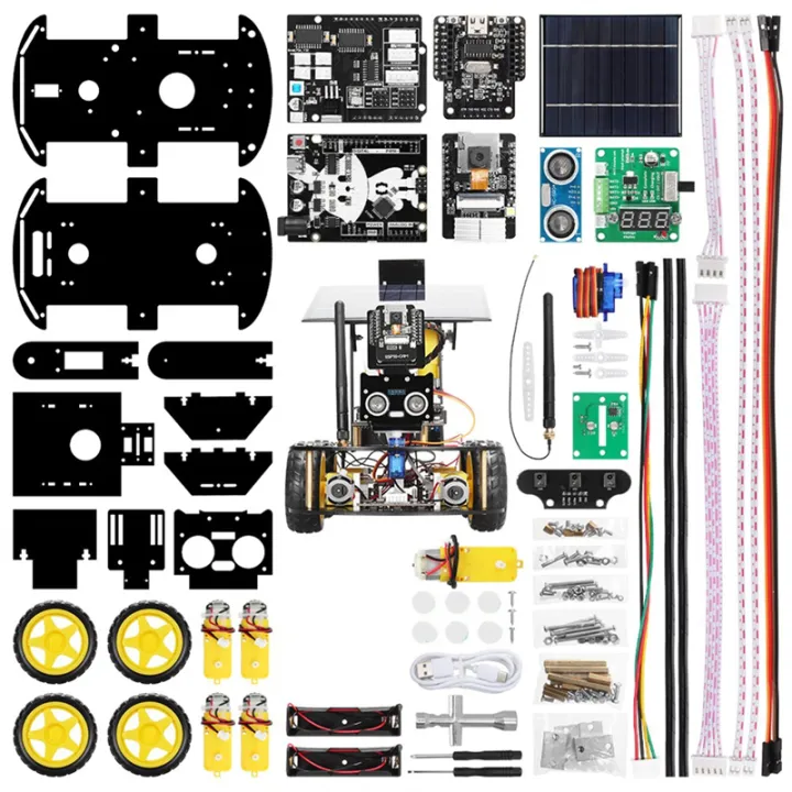 Programmable Robot Car Kit for Profesional ESP32 Cam Solar | Daraz.lk