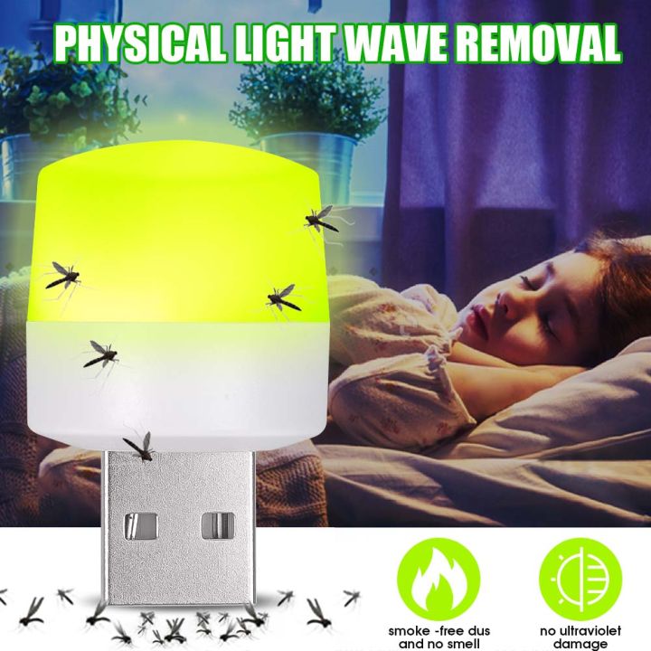 1/5pcs Mosquitoes Repeller Led Night Light Bugs Killers Outdoor Indoor ...