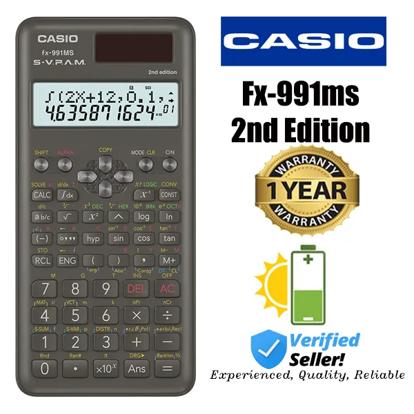 Upgrade chip with Casio Scientific calculator fx-991MS 2nd edition 991 ...