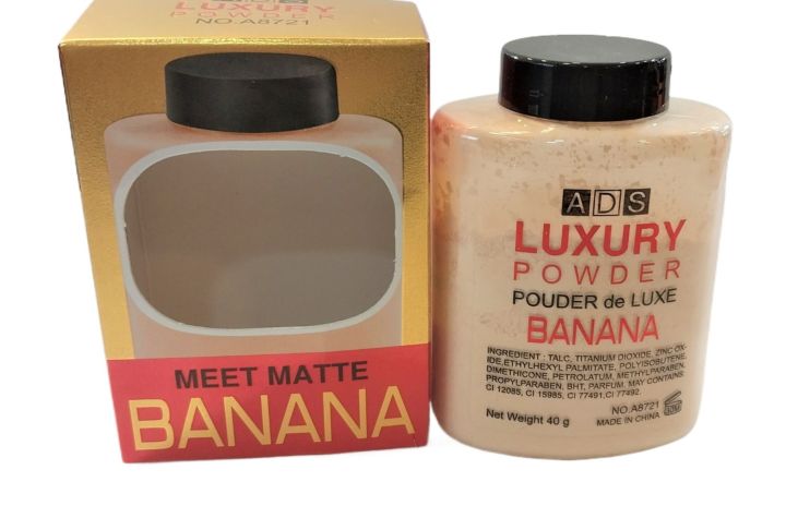 ADS Matte Banana Luxury Powder- 40g | Daraz.lk