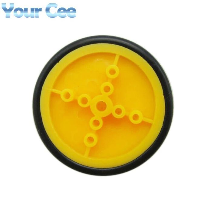 【beauty code】10 pcs Small Smart Tire Robot Chassis Wheel | Daraz.lk