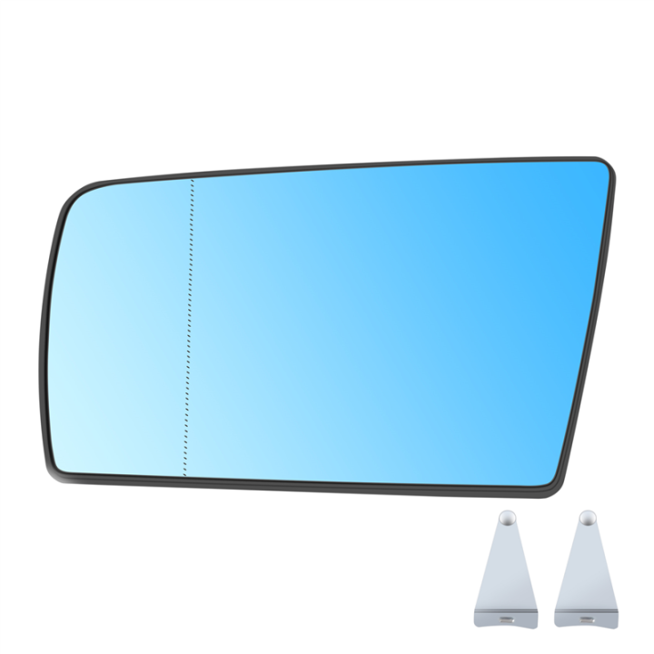 Left Side Side Wing Mirror Glass Heated with Backing Plate | Daraz.lk