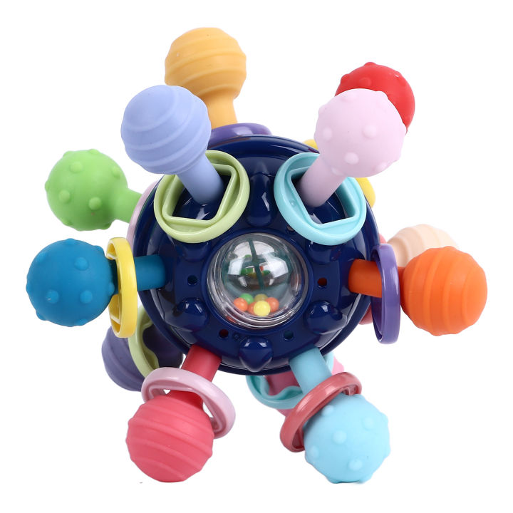 Sensory Baby Balls Chew Toys Compact Cognitive Development Baby Sensory ...