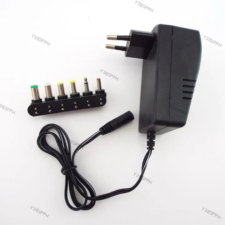 AC DC 3V 4.5V 5V 6V 7.5V 9V 12V Power Charger Supply Adapter Travel ...