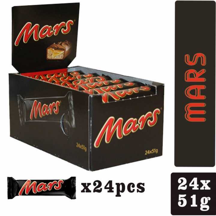 Mars Chocolate Bulk Box Of (24pcs x 51g UAE) | Daraz.lk