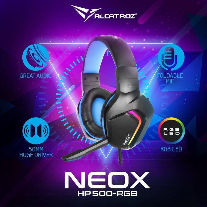 ALCATROZ NEOX HP500 RGB HEADPHONE | Daraz.lk