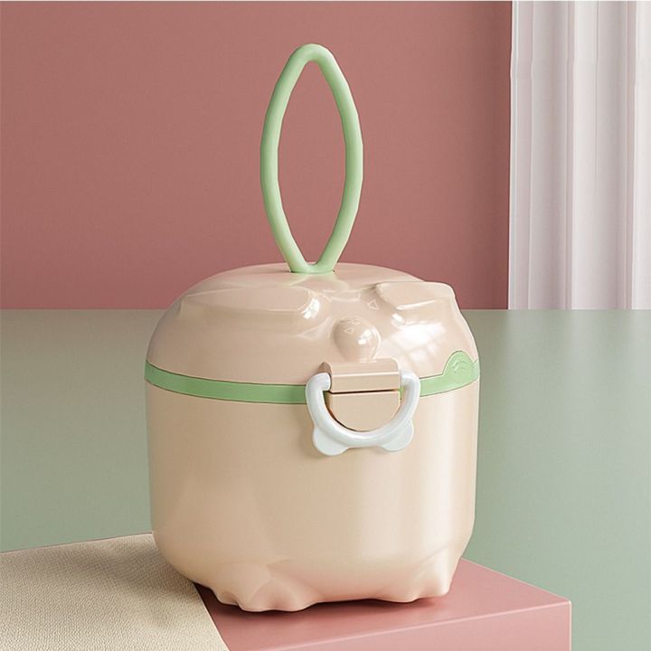 Cute Crown Feeding Lunch Box Seal Jar Candy Color Milk Powder Essential ...