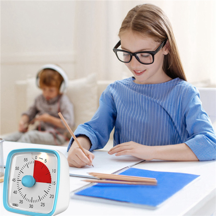 2X Visual with Night Light, 60 Minutes Countdown for Kids and Adults ...