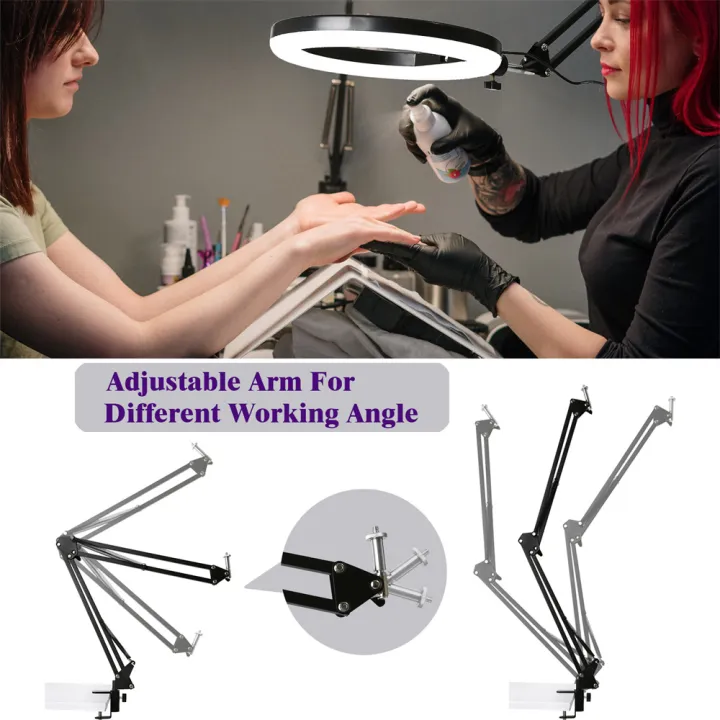 Photography Adjustable Arm Phone Camera Arm Tripod Table Stand With ...