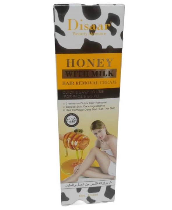 Disaar Beauty HAIR REMOVING Cream dbhr Honey with Milk Easy to use face ...