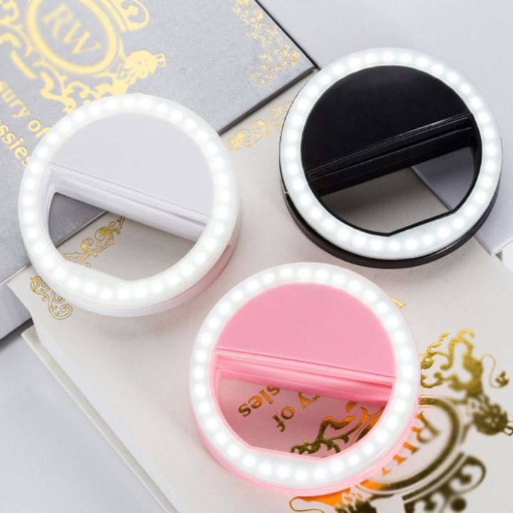 USB Rechargeable LED Light Ring for smart phone and Mobile Phone, Ring ...