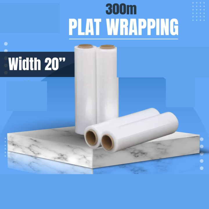 Transparent Stretch Wrap Film, for packaging, Size 300 Meters | Daraz.lk