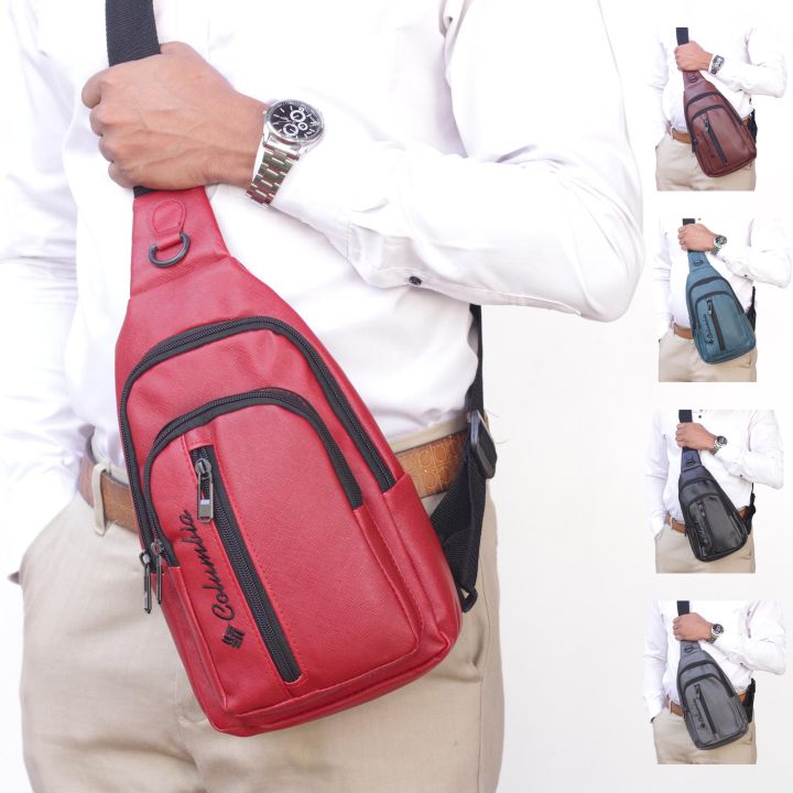 Side PU Leather Bag - Cross Body Messenger Bag - Shoulder Bags for ...