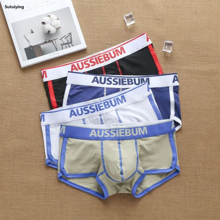 Sutuiying Hot Selling aussiebum men's cotton fashion trend boxers low ...