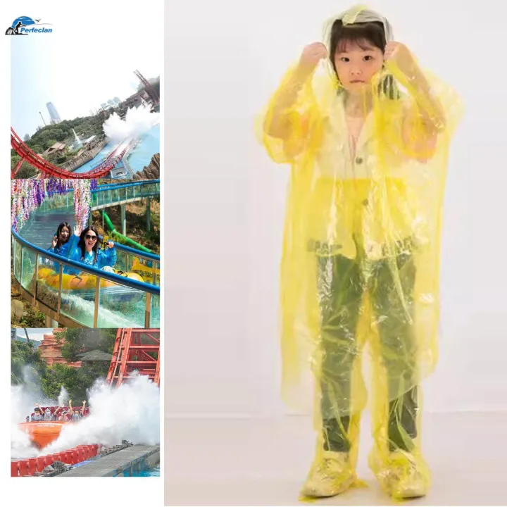 Rain Poncho Rain Jacket Rain Cape Lightweight Hooded Raincoat ...