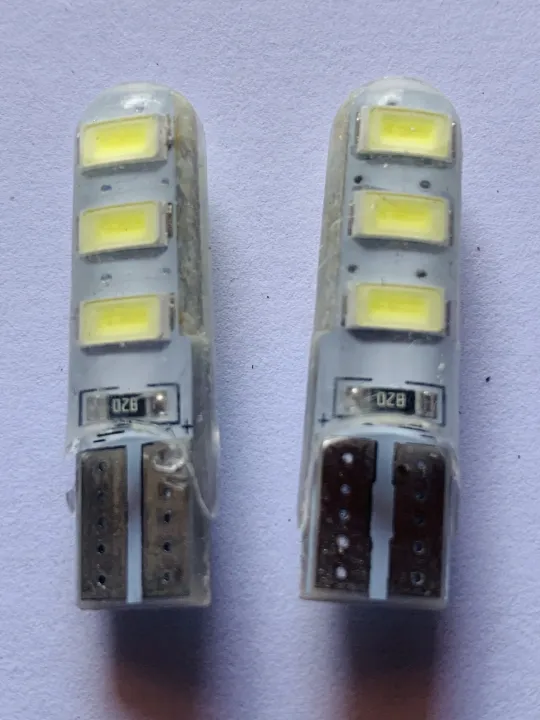 Led parking bulbs capless 2pcs Blue universal for all motor bike and ...