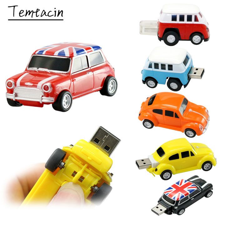 USB Flash Drive England Mini Cooper Bus Car Pendrive 16GB Flash Memory ...