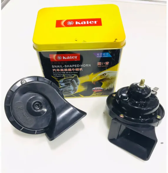 KAIER T11 Snail Type 12V Fully waterproof Horn . Kaier Snail Shaped Car ...
