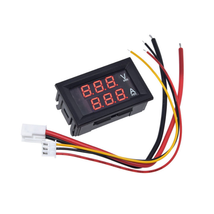 DC0-100V 1A 10A 50A 100A Digital Voltmeter Ammeter 2in1 Multimeter DC4 ...