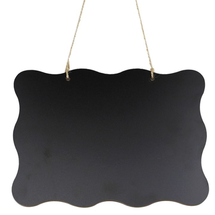 Reusable Tabletop Marker Double-Side Hanging Chalkboard Stands Number ...