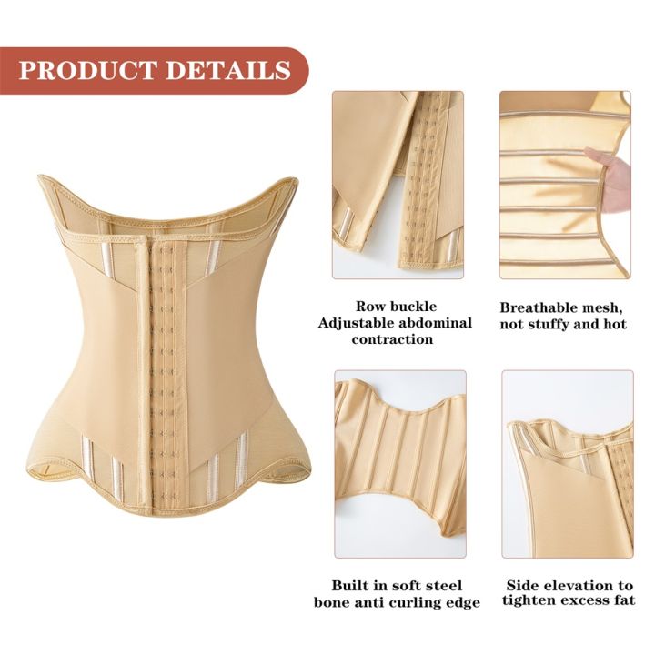 Gentlemange MiiOW U-shaped Waist Trainer Corset Women Buttoned Shapers ...