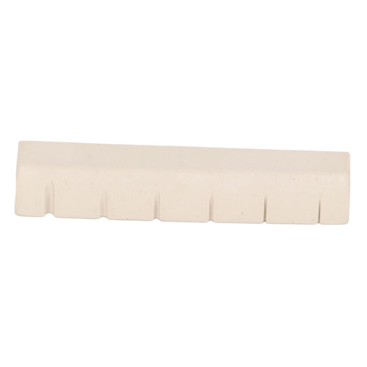 Guitar Nut Saddle Set, Sturdy Practical Origin Sound Transmission Bone ...