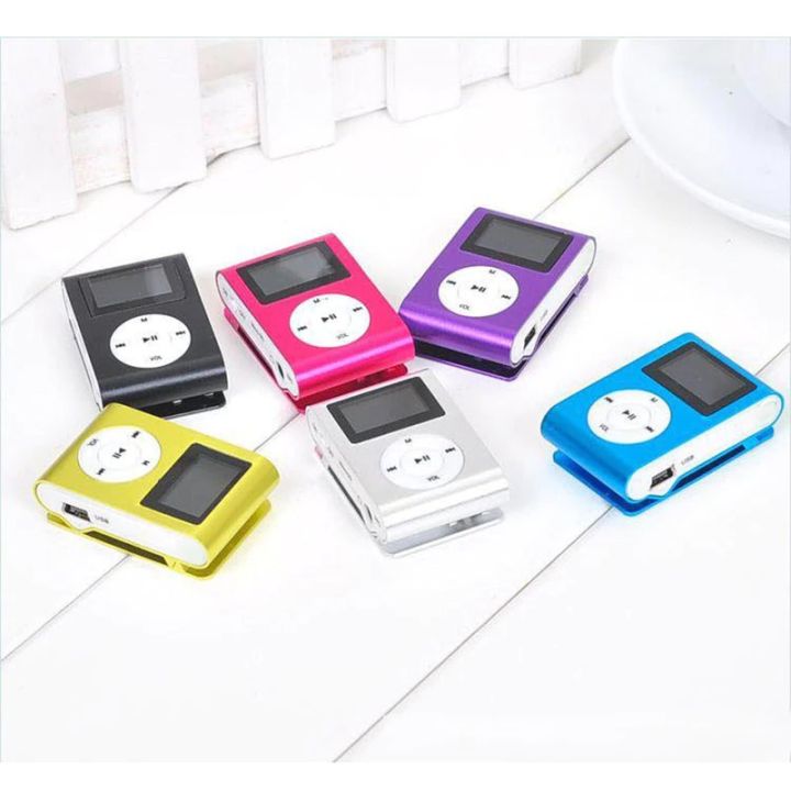 Mini MP3 Player Portable Clip MP3 Music Player With LCD Screen Support ...