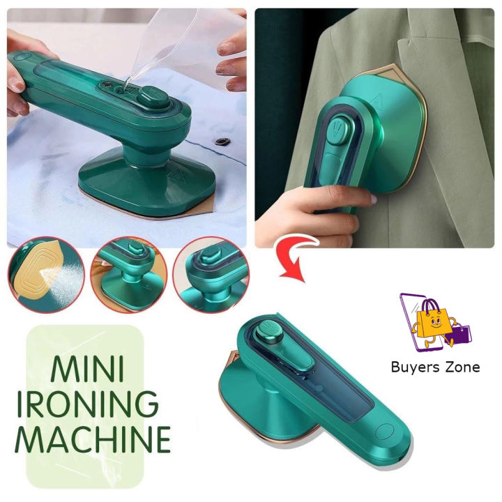 Portable Mini Handheld Steam Iron – Travel Friendly Wired 2-in-1 Iron ...