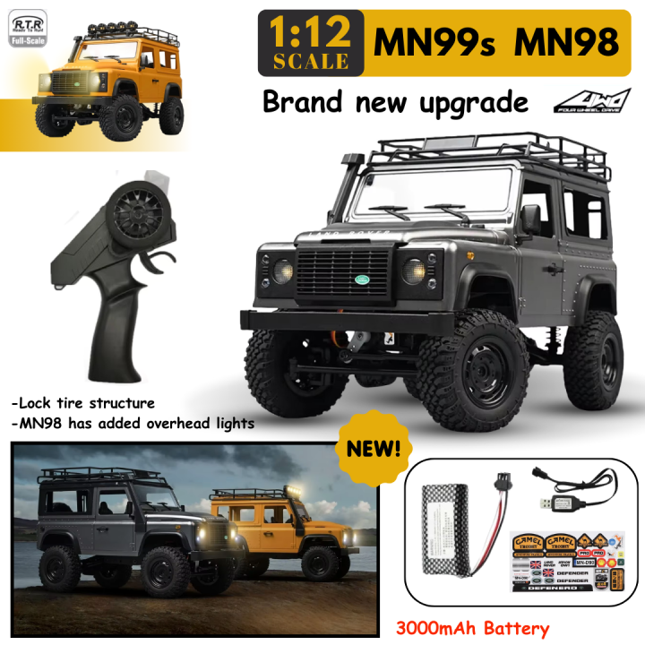 New MN99s MN98 1:12 MN Model RTR Version RC Car 2.4G 4WD RC Rock ...