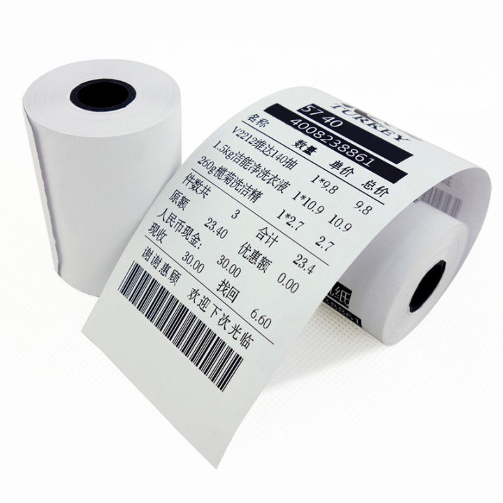 80mm Thermal Paper Roll 78mm * 37mm 3inch For Mobile Printers ( 25 roll ...