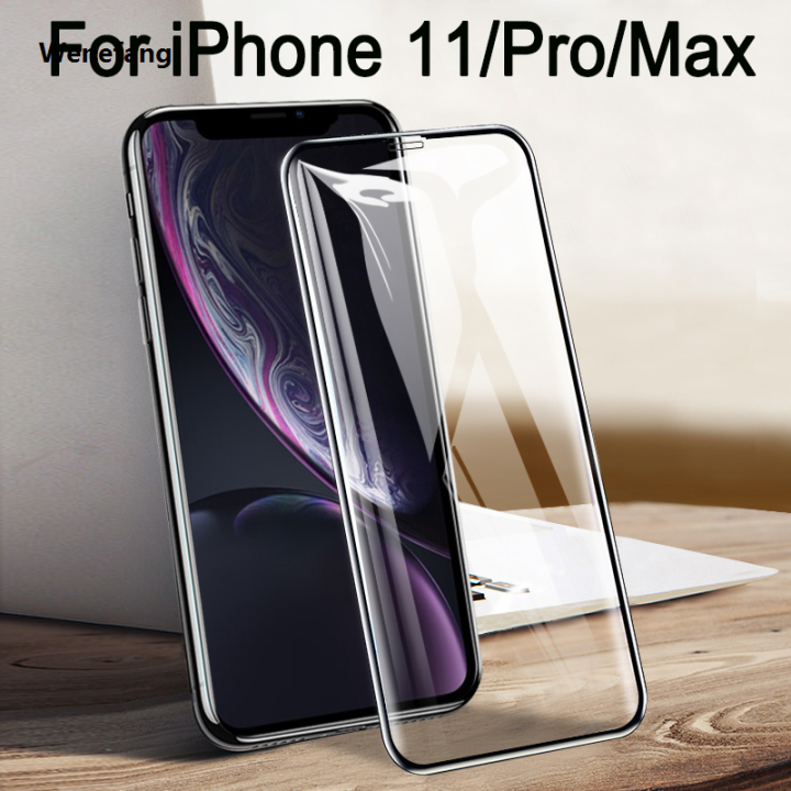 Wenefang Original 11Max Protective Glass on For Apple Iphone 11 Pro Max Screen Protector ...