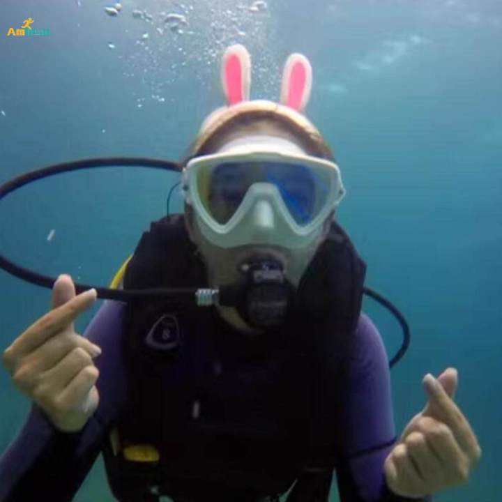 Cartoon Rabbit Scuba Diving Hood Neoprene Wetsuit Hood Thermal Surfing ...