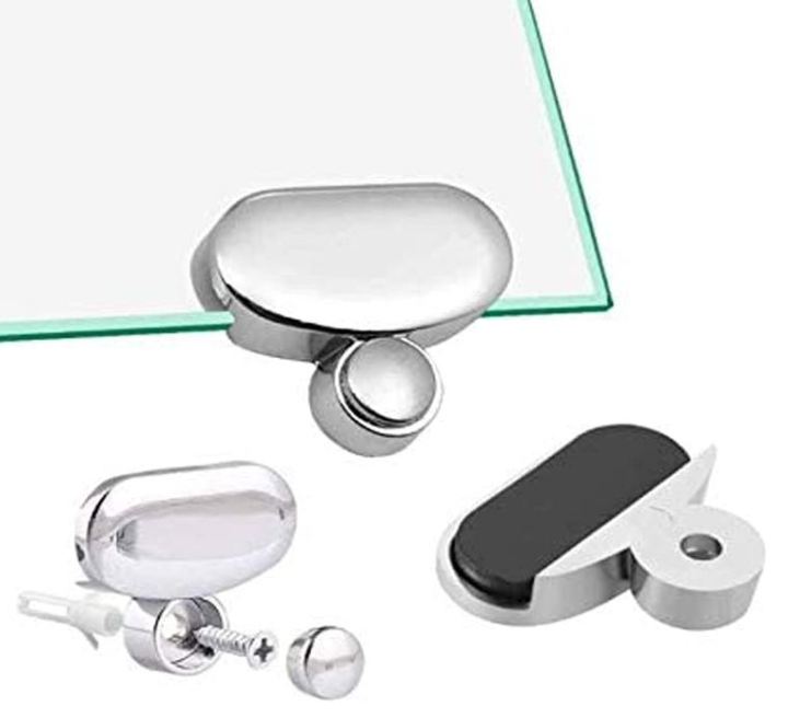 Mirror Clips, Glass Clips Clamps Holder Oval Wall Mounted Mirrors ...