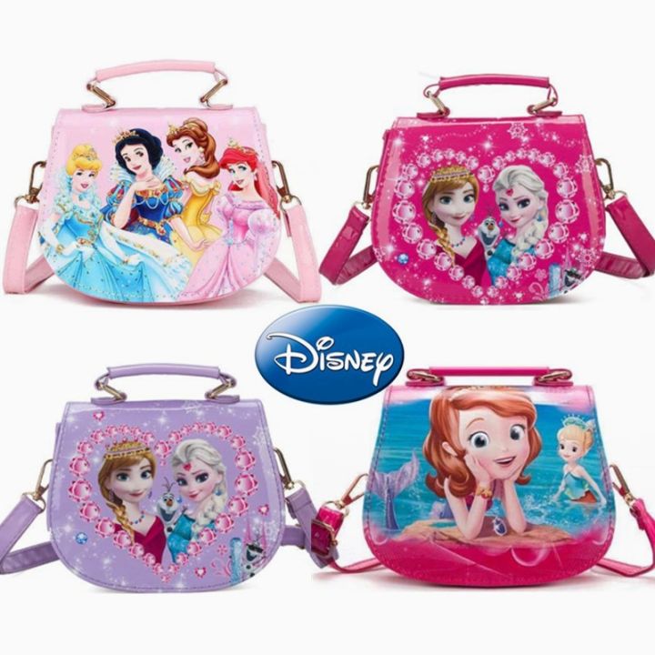 New Disney Women's Bag Cartoon Anime Frozen 2 Princess Elsa Anna Sofia ...