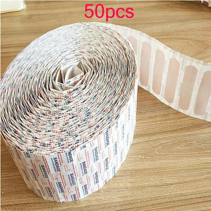50-500pcs/lot Breathable Band Aid Waterproof Bandage Wound Dressing ...