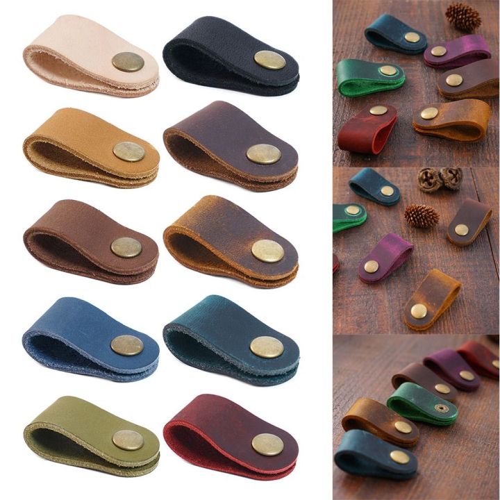 Charger Cable Protector Leather Cable Winder Mini Cord Organizer Cord ...