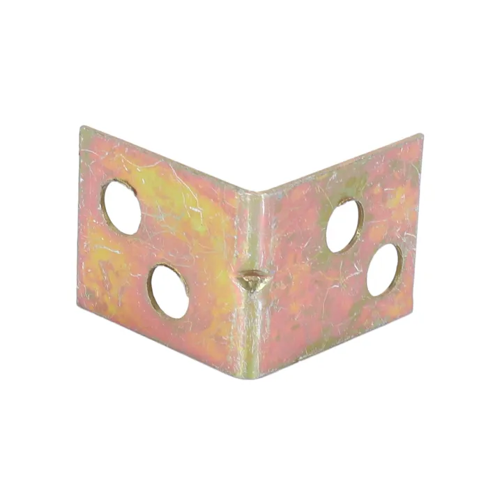 Metal Shelf Support 90 Degree Right Angle Bracket 120Pcs Brass Tone ...