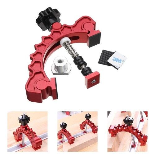 HONGDUI YB02D Slide Adjustable Clamp CNC Machine Tools Woodworking Hold ...