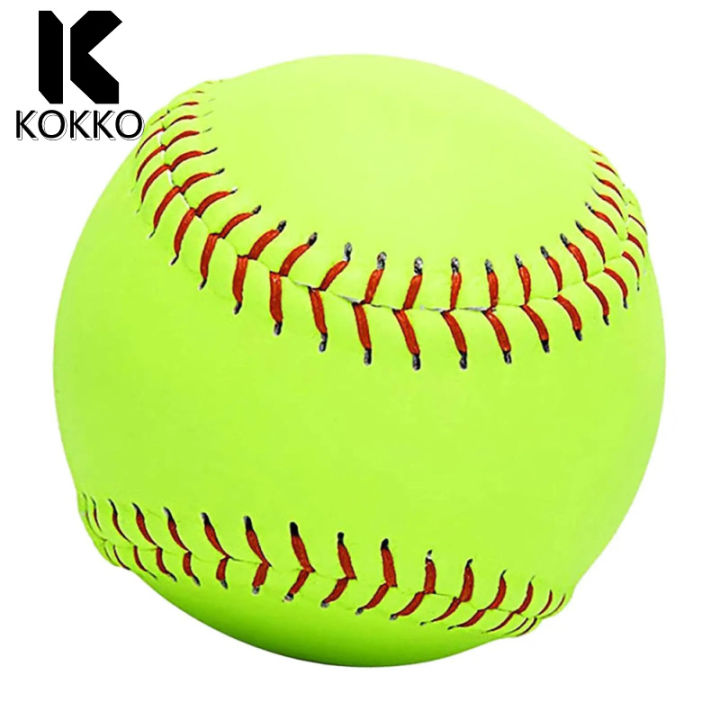 KOKKO 6PCS Practice Softballs Size 12 Inch Softballs, Fastpitch ...